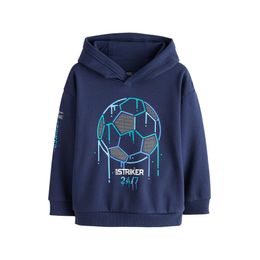 next Sweatshirt Jungen Gr&ouml;&szlig;e 140 blau / marine / azur / wei&szlig;