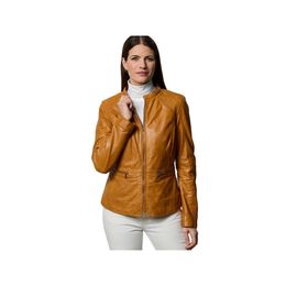 Jilani Lederjacke Lammnappa in Cognac | Gr.: 50