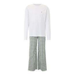 Tommy Hilfiger Long Pajamas male size L Turquoise / Yellow / Anthracite / White