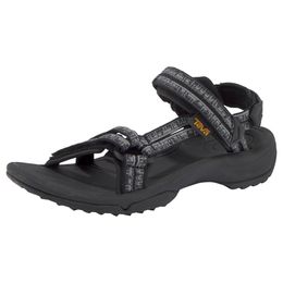 TEVA Sandale 'Terra' Damen Gr&ouml;&szlig;e 36 dunkelgrau / orange / schwarz