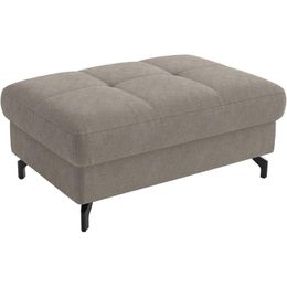 Sit & More sit&more Polsterhocker &raquo;Vanity, B: 103 cm&laquo; beige 100% Polyester B/H/T: 103cm x 45cm x 69cm, Chenille,mit Stauraum