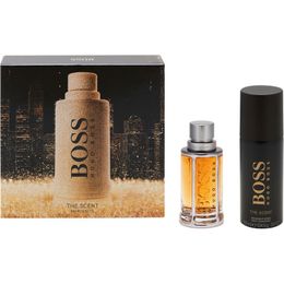 BOSS Damen BOSS Duft-Set &raquo; The Scent&laquo; 2er-Pack, 2 Stk. mit einem Hauch von Leder beige Einheitsgr&ouml;&szlig;e