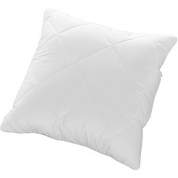 Microfaserkissen &raquo;Famous&laquo; 1 Stk. tlg. Bezug: 100% Baumwolle. F&uuml;llung: 100% Polyester B/H/L: 40cm x 40cm, Baumwolle, 1 Stk.