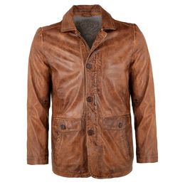Maddox Lederjacke Lammnappa in Cognac | Gr.: 50