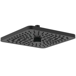Ideal Standard Alu+ Idealrain Kopfbrause BE225XG 2 Funktionen, &Oslash; 26x26cm, eckig, 8 l/min, Eco, silk black matt