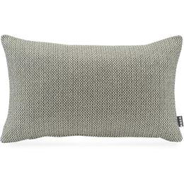 HOCK Dekokissen &raquo;Linova&laquo; Outdoorkissen inkl. F&uuml;llung, 45x45cm, Dekokissen, salbei, gemustert grau Obermaterial: 100% Polypropylen B/L: 50cm x 30cm, 1 Stk.
