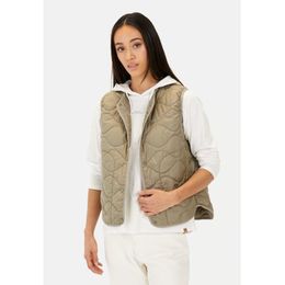 Camel Active Steppweste aus recyceltem Polyester in Salbei Gr&uuml;n | Gr.: 38