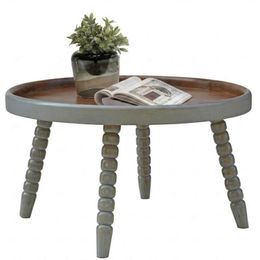 OTTO home Couchtisch &raquo;Kayakalp&laquo; Massivholz Mango, Handarbeit orange B/H/T: 60cm x 35cm x 35cm