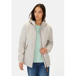Camel Active Jacke mit Diamant Steppung in Perlwei&szlig; | Gr.: 38