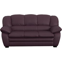 COTTA 2,5-Sitzer &raquo;Casino Sofa, Garnitur: Sessel 2,5-Sitzer, B: 185 cm, Sitzh&ouml;he 43 cm&laquo; Polstergarnitur, auch als Set erh&auml;ltlich lila Luxus-Microfaser 