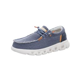 Fusion Sportlicher Schn&uuml;rschuh in blau | Gr.: 41
