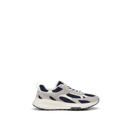 Marc O'Polo MARC O'POLO Herren Sneaker "aus Rindleder und Mesh", Gr. 41grau, Obermaterial: 80% Leder, 20% Polyester, unifarben, Schuhe