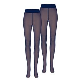 Nur Die Feinstrumpfhose ' Warm & Transparent ' Damen Gr&ouml;&szlig;e XXL/XXXL dunkelblau