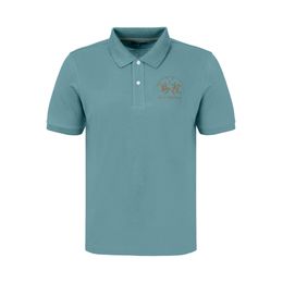 La Martina Poloshirt Herren Gr&ouml;&szlig;e XXL taubenblau