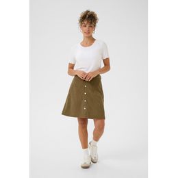 Cream Cordrock in Khaki - 58% | Gr&ouml;&szlig;e 42 | Damenroecke