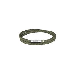 BOSS Herren BOSS Armband &raquo;ARES SUMMER&laquo; Emaille 19cm, Edelstahl Nylon