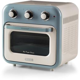 Ariete Hei&szlig;luftfritteuse &raquo;4632BL&laquo; 1400 W Vintage Backofen und Rotisserie in Einem, 16 L blau blau Einheitsgr&ouml;&szlig;e Hei&szlig;luftfritteuse
