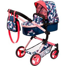 BAYER Puppenwagen &raquo;Neo Vario Einhorn&laquo; mit farblich passender Tasche bunt Einheitsgr&ouml;&szlig;e Puppenwagen