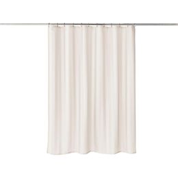 Kleine Wolke Duschvorhang &raquo;Stripia&laquo; Breite 180 cm beige Polyester B/H: 180cm x 200cm