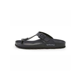 billowy Zehentrenner in Schwarz - 41% | Gr&ouml;&szlig;e 40 | Damen-sandalen