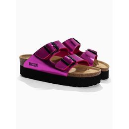 BACKSUN Pantoletten "Maldives" in Pink - 47% | Gr&ouml;&szlig;e 37 | Damen-pantoletten