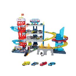 Majorette Spiel-Parkgarage &raquo;Double Track&laquo; mit Licht und Sound bunt Einheitsgr&ouml;&szlig;e