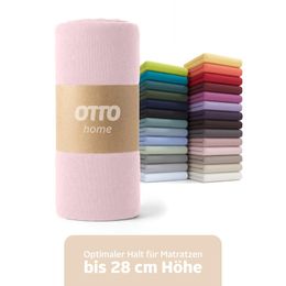 OTTO home Spannbettlaken &raquo;BLACKBERRY in PREMIUM und BASIC Qualit&auml;t, 100% Baumwolle&laquo; f&uuml;r hohe Matratzen bis 28 cm, Bettlaken, Spannbetttuch, Boxspring 