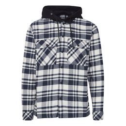 !solid &Uuml;bergangsjacke 'Zachary' Herren Gr&ouml;&szlig;e S blau / dunkelblau / wei&szlig; Sommerjacke