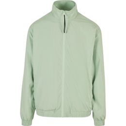 Urban Classics Herren Outdoorjacke "Urban Classics Herren Wide Track Jacket", gr&uuml;n, Gr. M, unifarben, 100% Polyester, Jacken