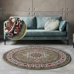 Quelle Kurzflor, Orient, Teppich, Vintage, Esszimmer, Wohnzimmer, Flur gr&uuml;n Polypropylen (PP) 9