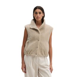 Marc O'Polo MARC O'POLO Damen Steppweste "aus recyceltem Polyester", beige, Gr. 36, unifarben, Obermaterial: 100% Polyester. Futter: 100% Polyester, Westen