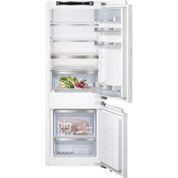 Siemens Einbauk&uuml;hlgefrierkombination iQ500 &raquo;KI77SADE0&laquo; 157,8 cm hoch 55,8 cm breit HyperFresh Plus: l&auml;ngere Frische f&uuml;r Obst und Gem&uuml;se wei&szlig;