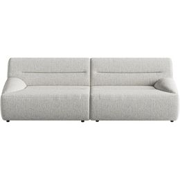 Sit & More sit&more Big-Sofa &raquo;Scrabble&laquo; Modernes Design in verschiedenen Stoffarten wei&szlig; 100% Polyester B/H/T: 260cm x 80cm x 100cm, Chenille