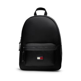 Tommy Jeans Damen Rucksack &raquo;TJM ELEVATED PU BACKPACK&laquo; Unisex Freizeitrucksack, Businessrucksack mit Logo-Aufn&auml;her B/H/T: 31cm x 44cm x 12cm