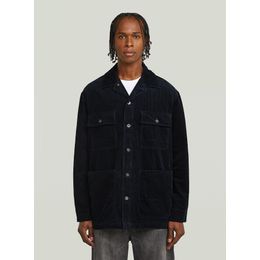 G-Star Raw G-STAR Herren Outdoorjacke "Chore Jacke", schwarz, Gr. L, Obermaterial: 100% Baumwolle, Jacken