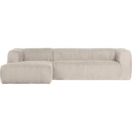 Woood Ecksofa &raquo;Bean Bezug Links mit hoher Sitzkomfort, H 73 x B 305 x T 96/175 cm&laquo; Ripsstoff, Tragkraft 400 kg, Gute Verschlei&szlig;festigkeit, 