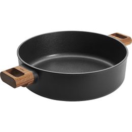 Woll Kasserolle &raquo;MADE IN GERMANY - Eco Logic QXR&laquo; 1 Stk. tlg. Aluminiumguss schwarz &Oslash; 28cm
