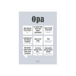 Poster & Frame Poster Opa | Gr.: 30x40 cm