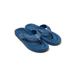 Brasileras Zehentrenner "Sandito" in Blau | Gr.: 42