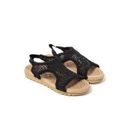 Brasileras Sandalen "Lua" in Schwarz | Gr.: 37