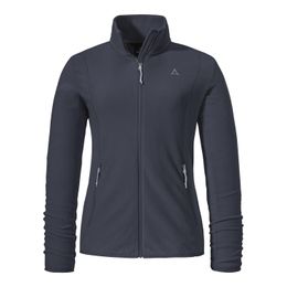 Sch&ouml;ffel SCH&Ouml;FFEL Damen Fleecejacke "Fleece Jk Style Ash WMS", grau, Gr. 44, Fleece, Obermaterial: 100% Polyester, Jacken, hochschlie&szlig;ender Kragen, hoch