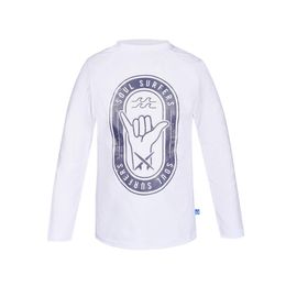 Peek U Badeshirt "Surf" in Wei&szlig; - 43% | Gr&ouml;&szlig;e 92 | Kinder-bademode