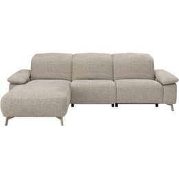 Musterring Ecksofa &raquo;MR 370, intelligenter Komfort im modernen Design&laquo; Optionale Relaxfunktion, flexible Kopfteile & klappbare Armlehnen 8% Baumwolle, 92% 