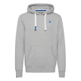 !Solid Sweatshirt male size XXL Blue / Grey / White