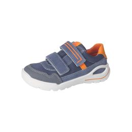 Ricosta Kindergarten Klett Halbschuh/Sneaker in blau | Gr.: 27