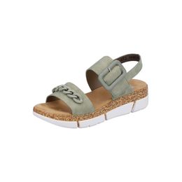 Rieker Komfort Sandalen in Gr&uuml;n | Gr.: 36