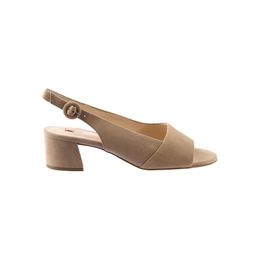 H&ouml;gl H&ouml;gl Leder-Sandaletten "Joy" in Beige - 49% | Gr&ouml;&szlig;e 37,5 | Damen-sandalen