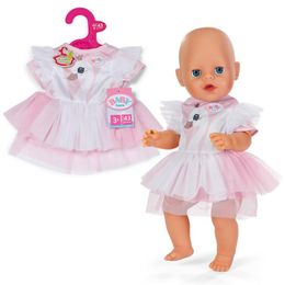Baby Born Puppenkleidung &raquo;Kleid Schwan 43 cm&laquo; rosa Einheitsgr&ouml;&szlig;e Puppenkleidung