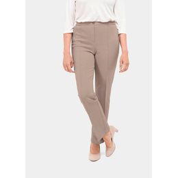 GOLDNER W&auml;rmende Jerseyhose mit Schlupfbund in beige | Gr.: 52