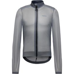 GripGrab PACR Fahrradjacke Herren - Gr&ouml;&szlig;e M - transparent